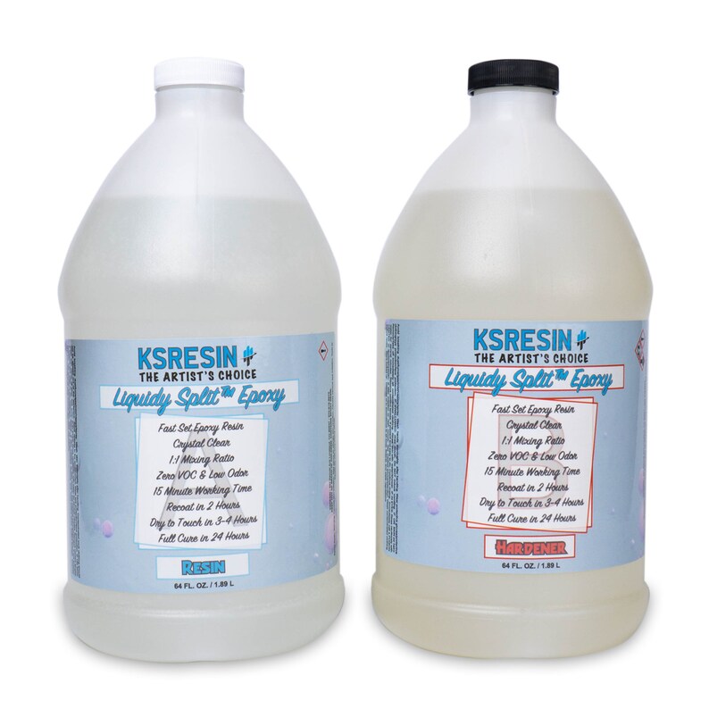 KSRESIN Liquidy Split™ Fast Drying Epoxy Resin - Etsy