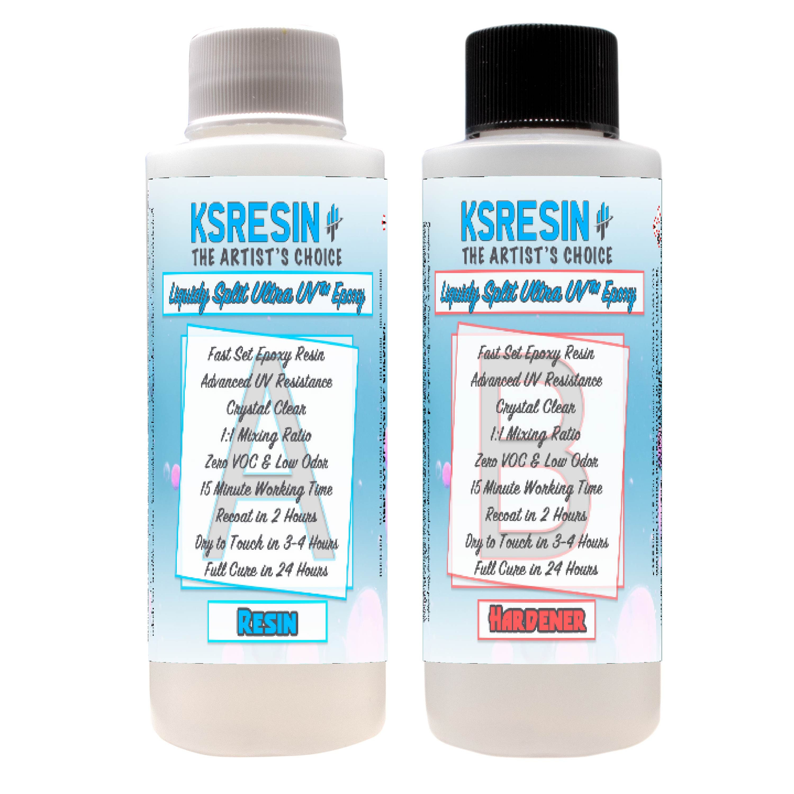 KSRESIN Liquidy Split Ultra UV™ Fast Drying Epoxy Resin | Etsy