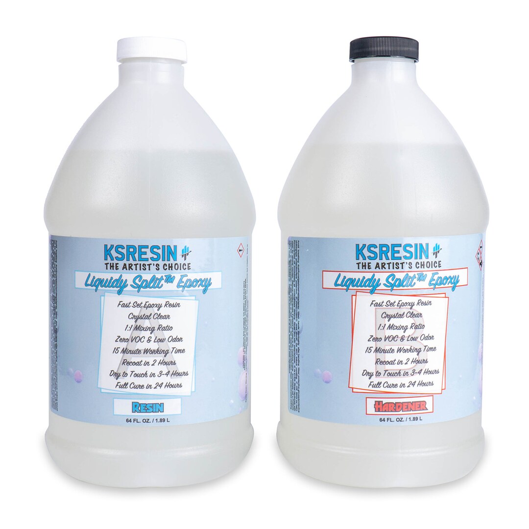 KSRESIN Liquidy Split™ Fast Drying Epoxy Resin - Etsy
