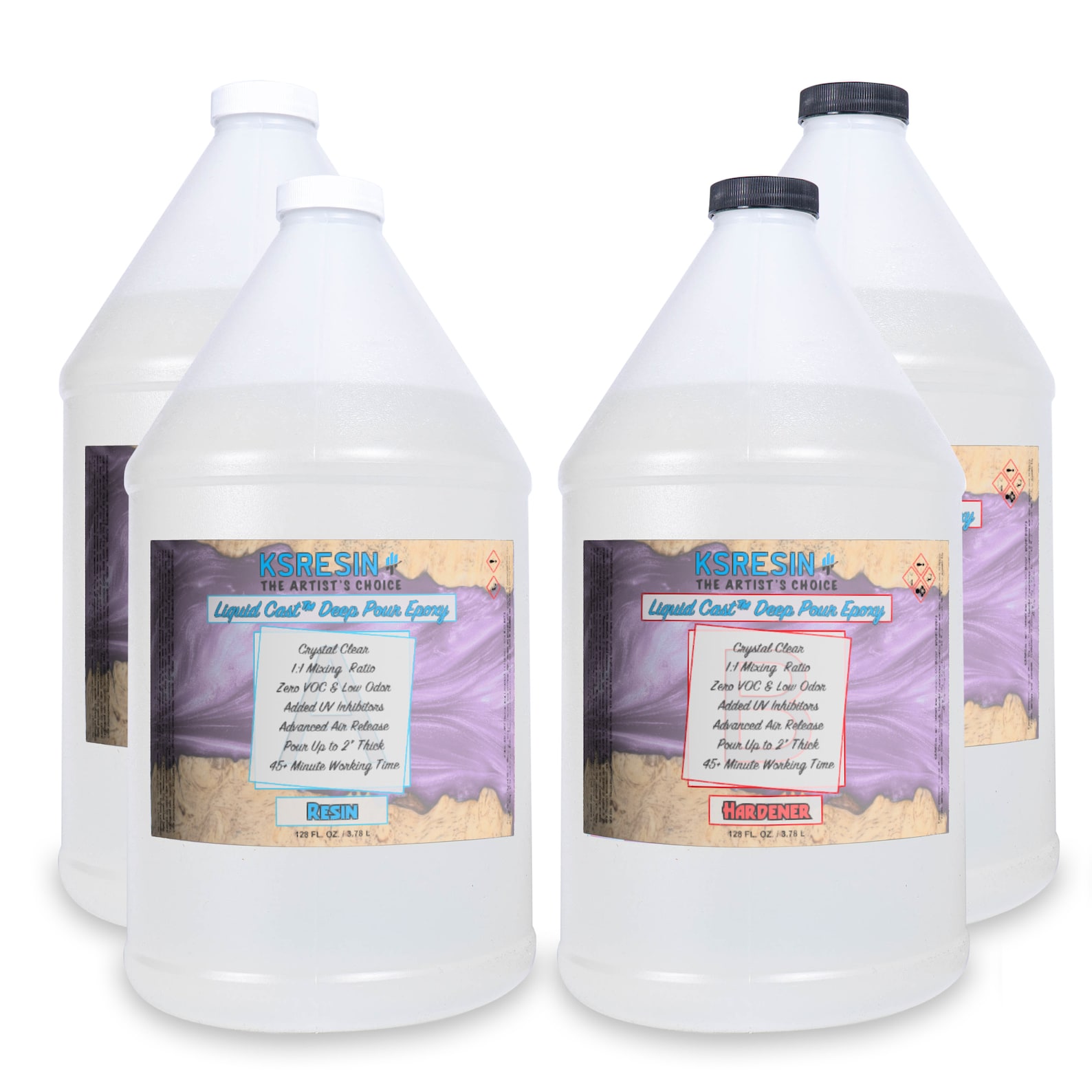 KSRESIN Liquid Cast™ Deep Pour Casting Resin 1/2 - Etsy