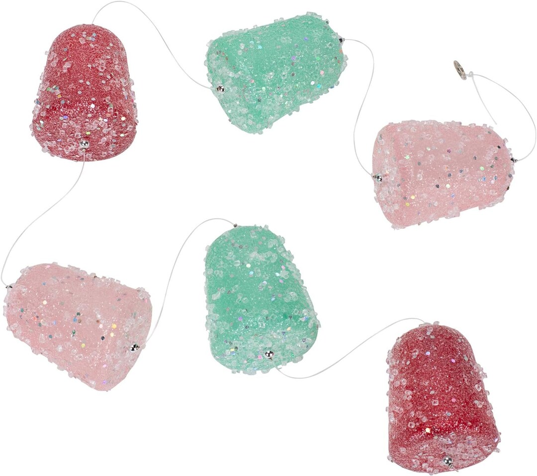 46 Ice Gumdrop Ornaments Garland - Etsy