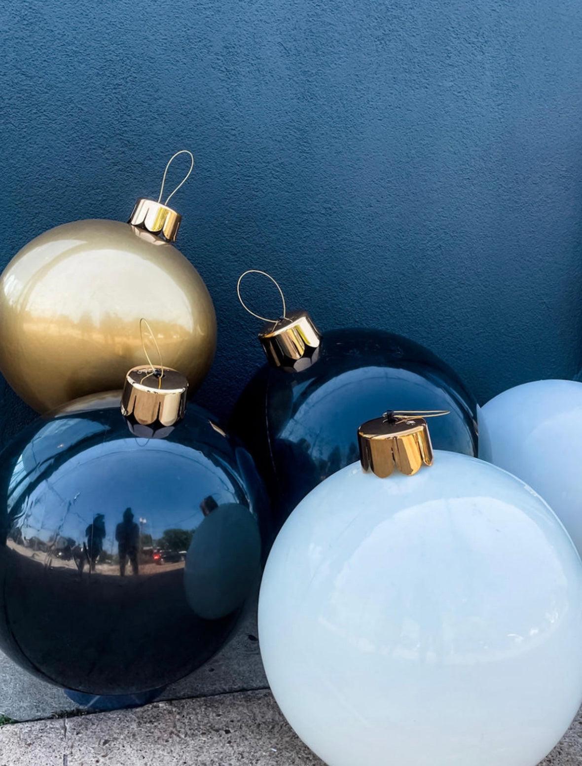 Holiball Black Inflatable Ornament - Medium 18” Halloween Decor - Etsy