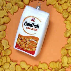 Goldfish Crackers Ornament - Etsy