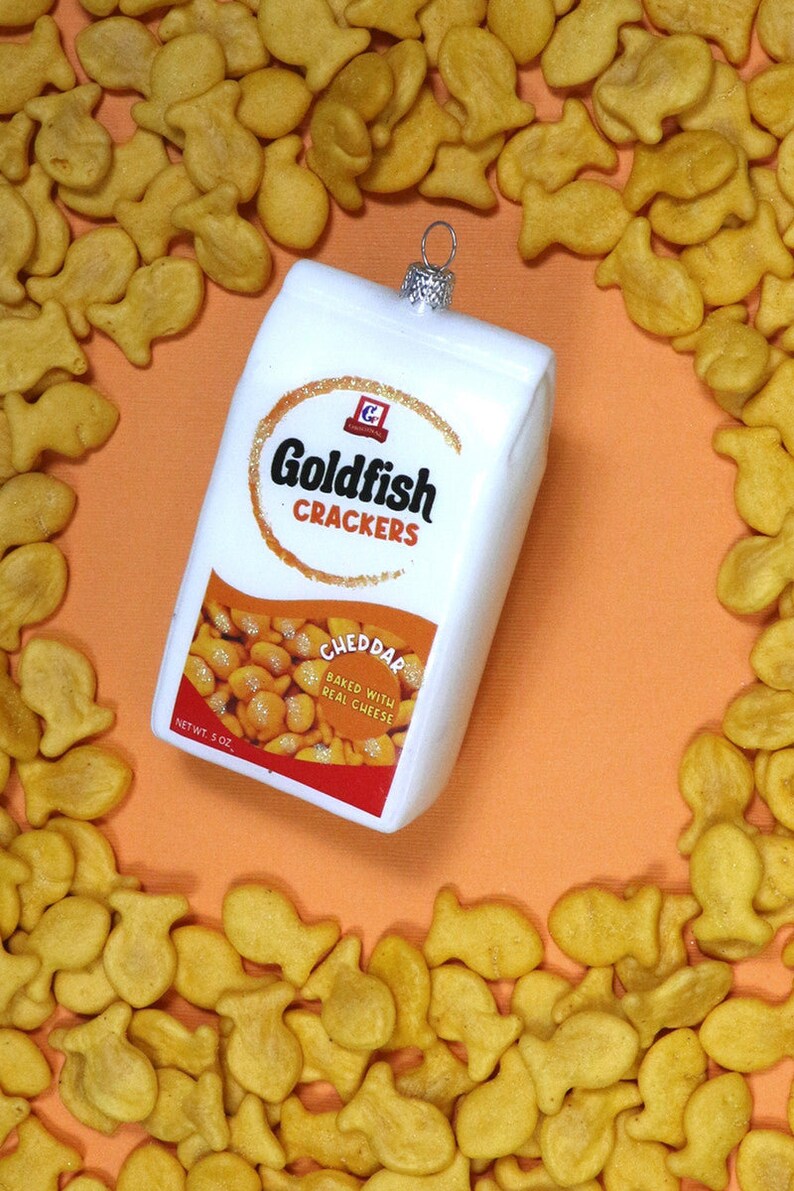 Goldfish Crackers Ornament - Etsy