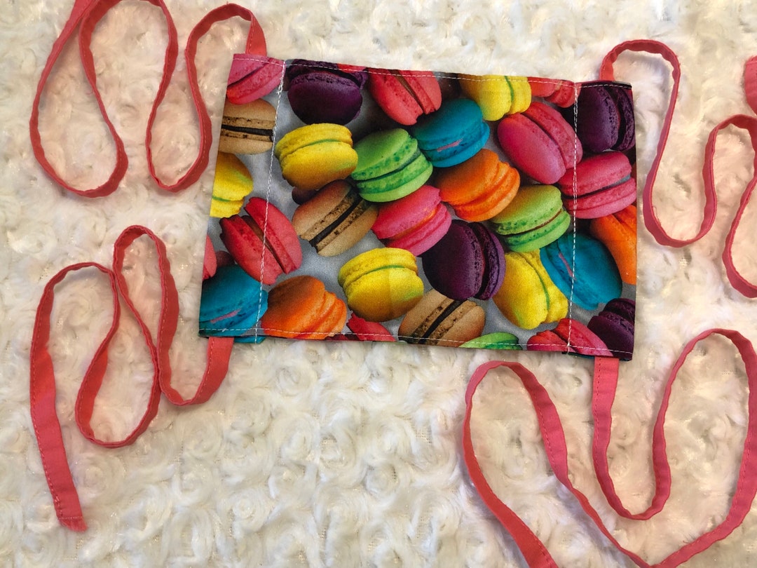 Macaron Fabric Face Mask Made With 100% Cotton and Pink Fabric Comfort ...