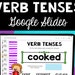 Verb Tenses No Prep Activities Past, Present, & Future - Etsy