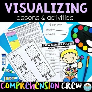 Visualizing Lesson and Activities- Comprehension Crew - Etsy