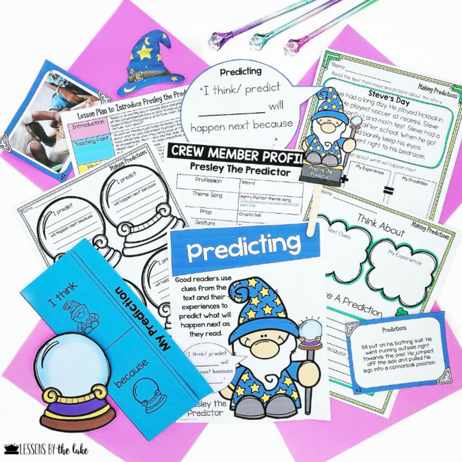 Making Predictions Lesson & Activities Comprehension Crew - Etsy