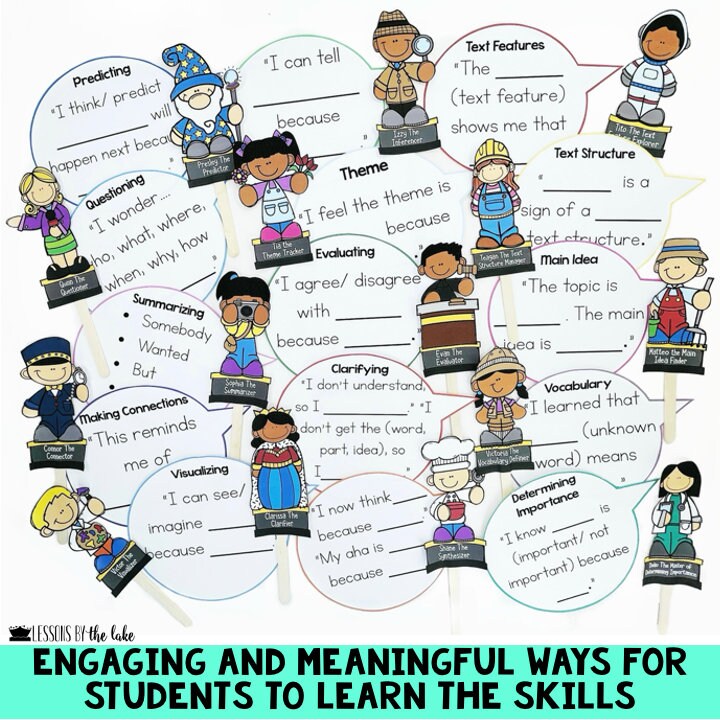 Theme Lesson and Activities Concrete & Engaging Comprehension Crew - Etsy