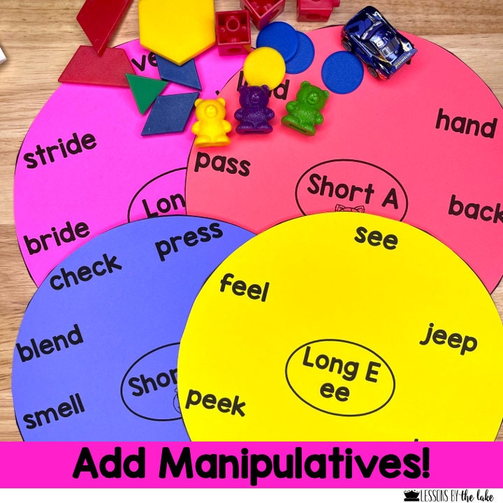 Short & Long Vowel Decoding Dots Phonics Activity - Etsy