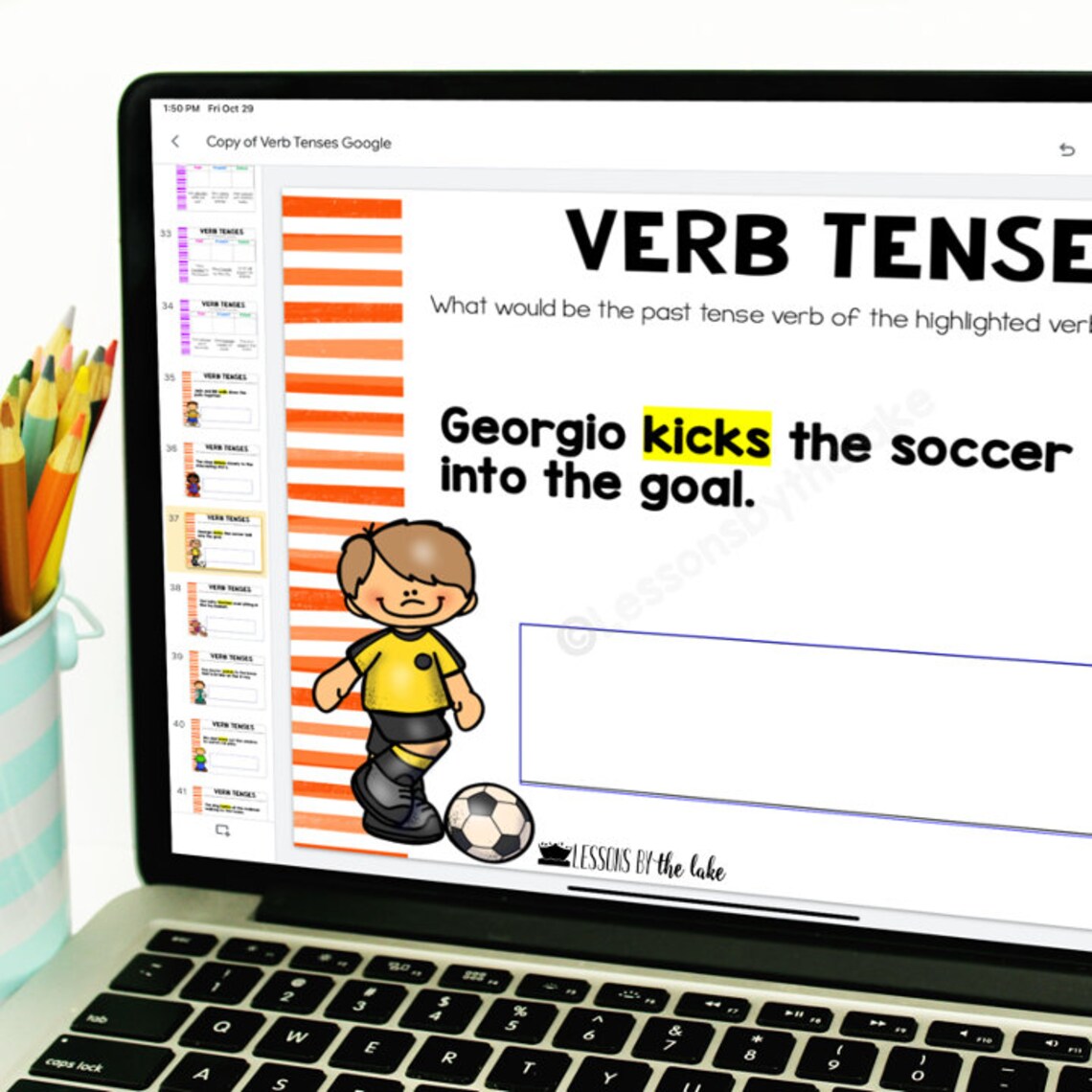 Verb Tenses No Prep Activities Past, Present, & Future - Etsy