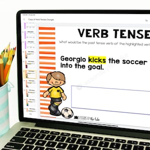 Verb Tenses No Prep Activities Past, Present, & Future - Etsy