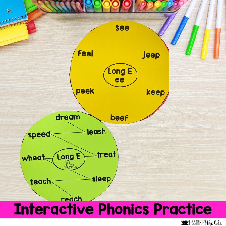 Short & Long Vowel Decoding Dots Phonics Activity - Etsy