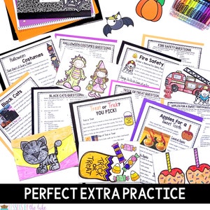 October Reading Comprehension Nonfiction Passages Color by ...