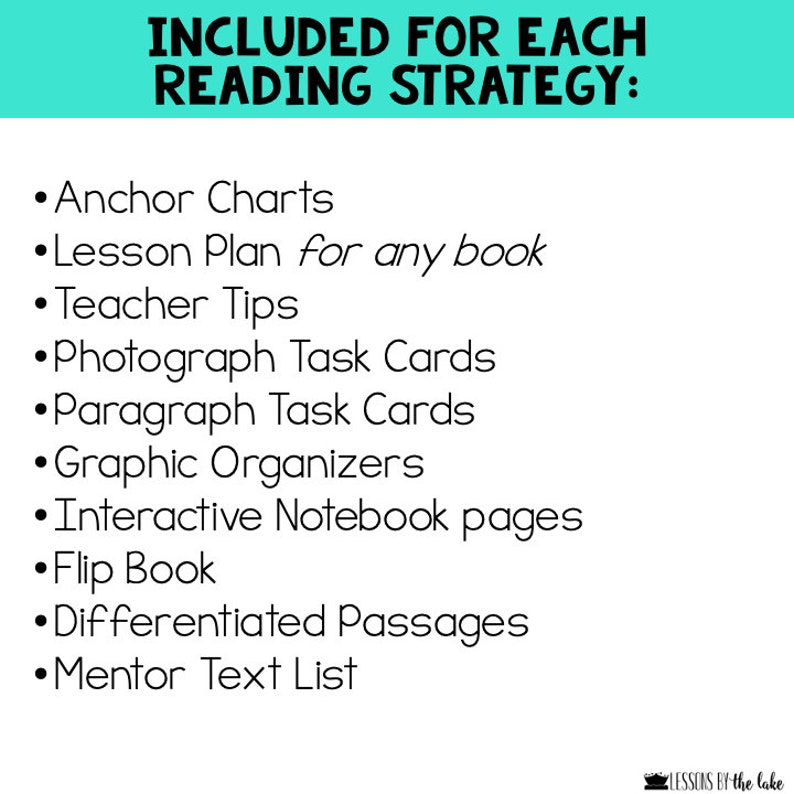 Visualizing Lesson and Activities- Comprehension Crew - Etsy