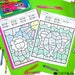 Short & Long Vowel Color by Number Word Families Bundle - Etsy