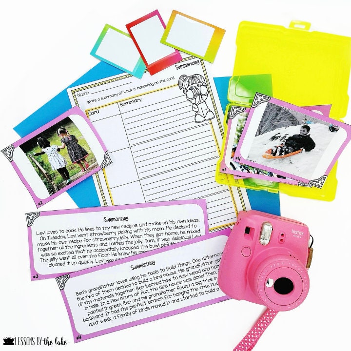 Summarizing Lesson and Activities- Comprehension Crew - Etsy