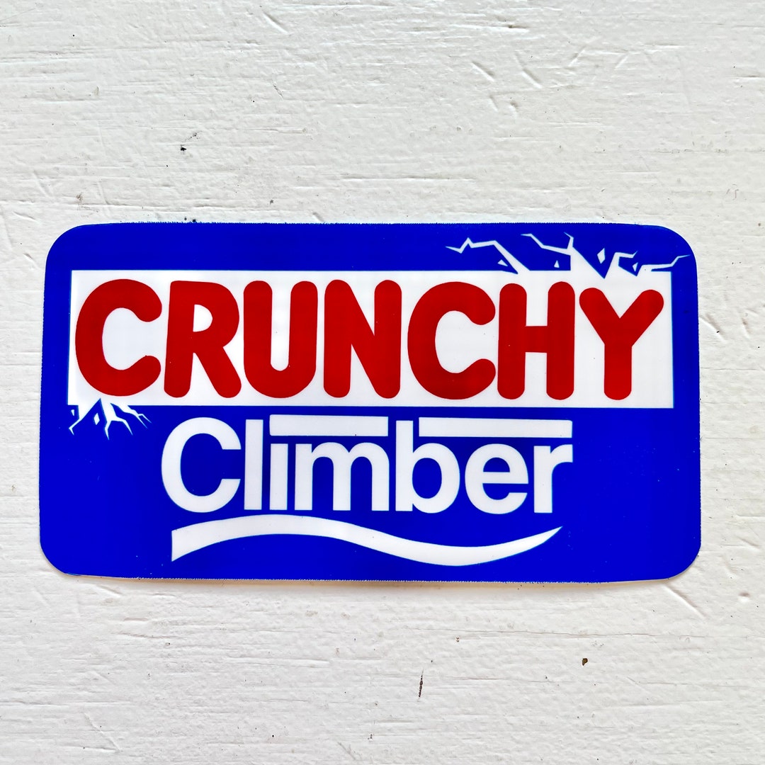 Crunchy Climber - Short Climber Small Box Beta Rock Climbing Bouldering ...