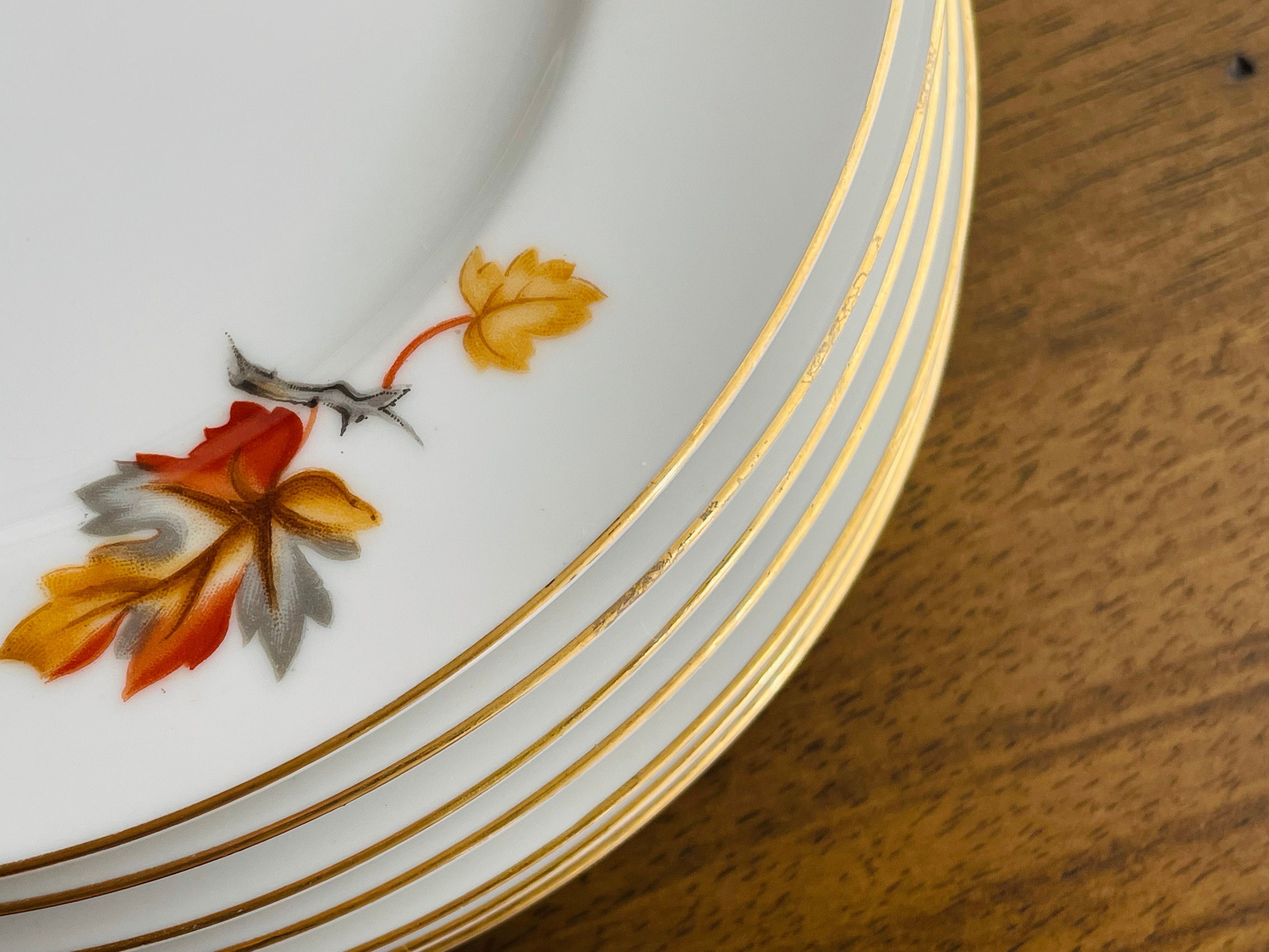 Vintage 1940's Craftsman China golden Autumn Dinnerware Made in Japan ...