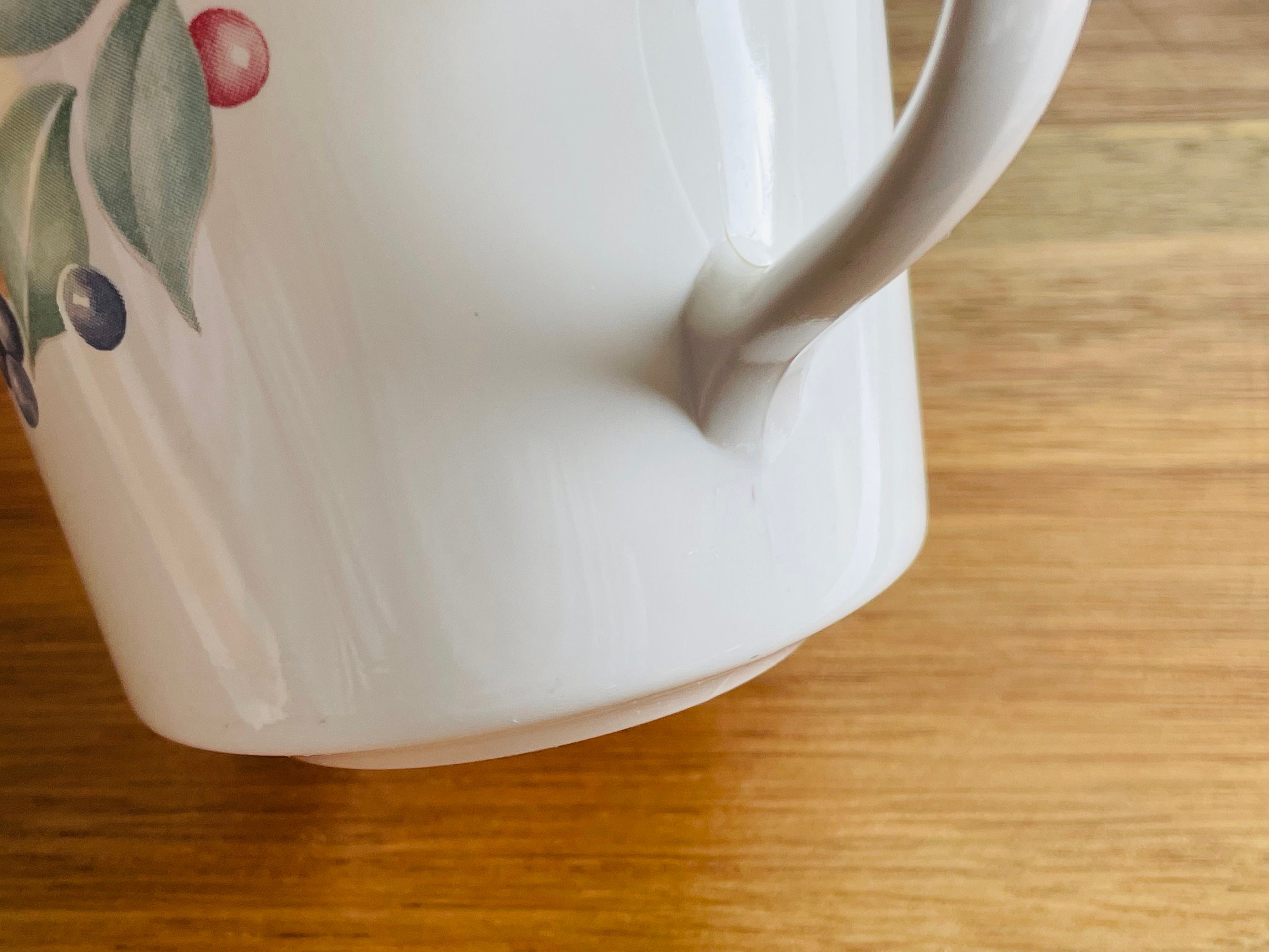 1990's Vintage Corning Ware Corelle Abundance Coffee Cups Mugs Fruit ...