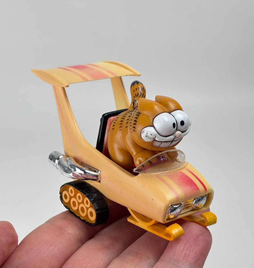 Vintage 1981 HTF GARFIELD Christmas Ornament United Syndicate - Etsy