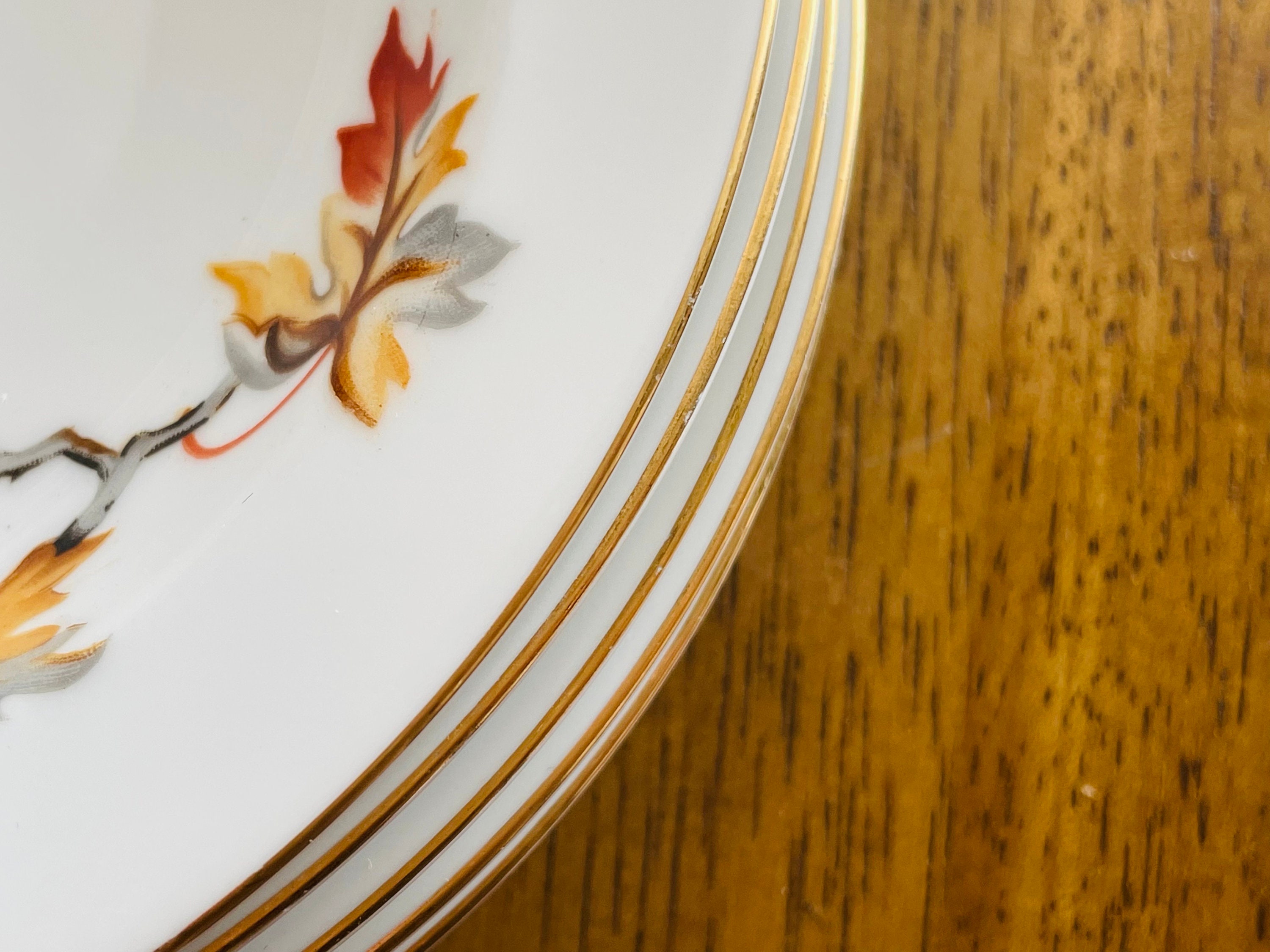 Vintage 1940's Craftsman China golden Autumn Dinnerware Made in Japan ...