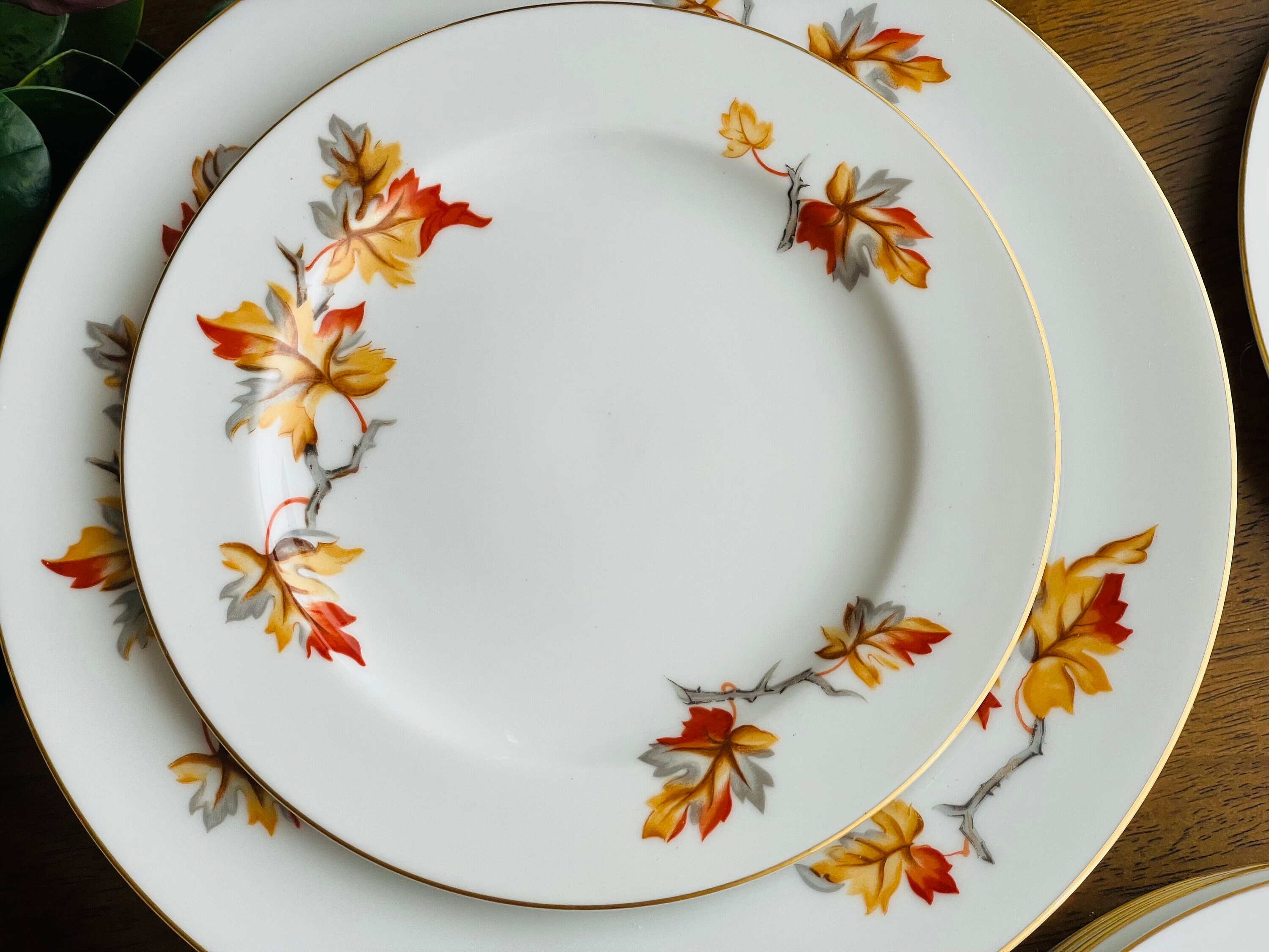 Vintage 1940's Craftsman China golden Autumn Dinnerware Made in Japan ...