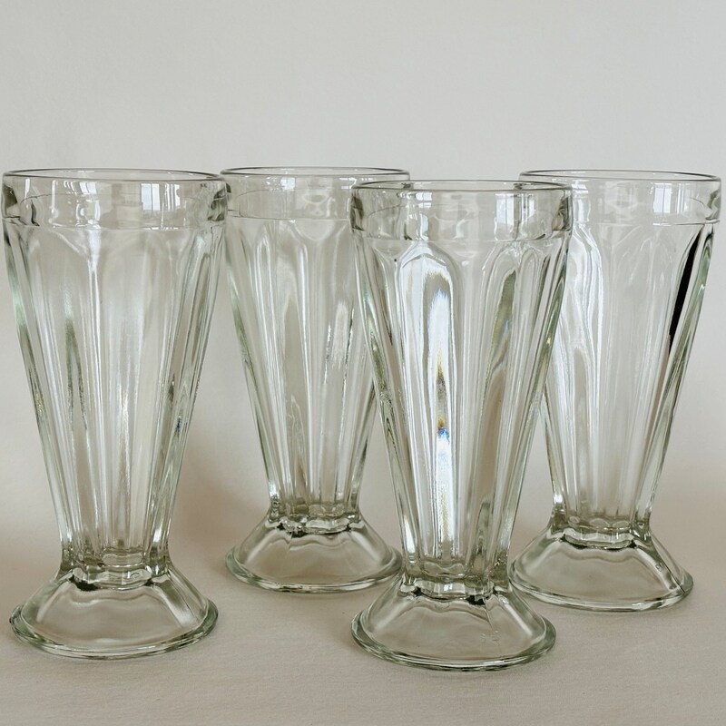 Milkshake Glasses - Etsy