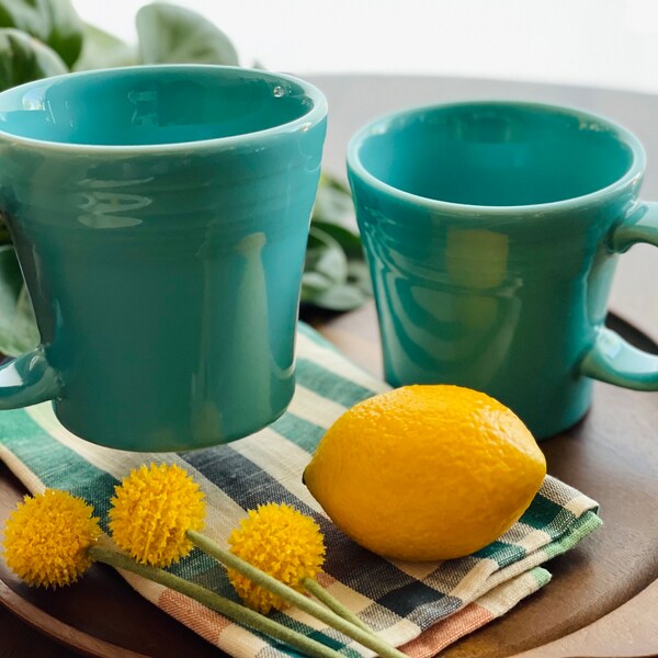 Turquoise Mugs - Etsy
