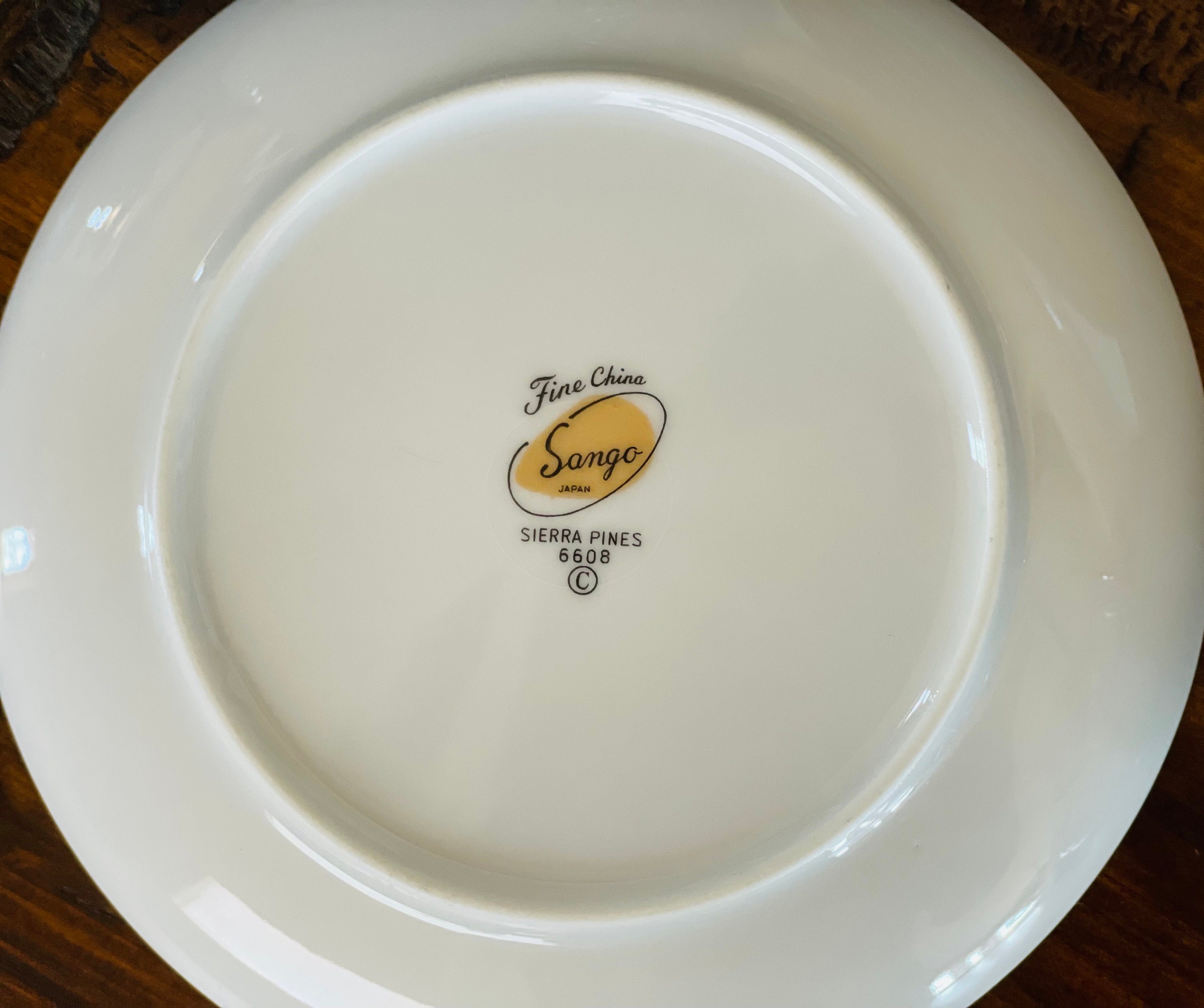 Sango China Sierra Pines Pattern 6608 Bowls/cup and - Etsy