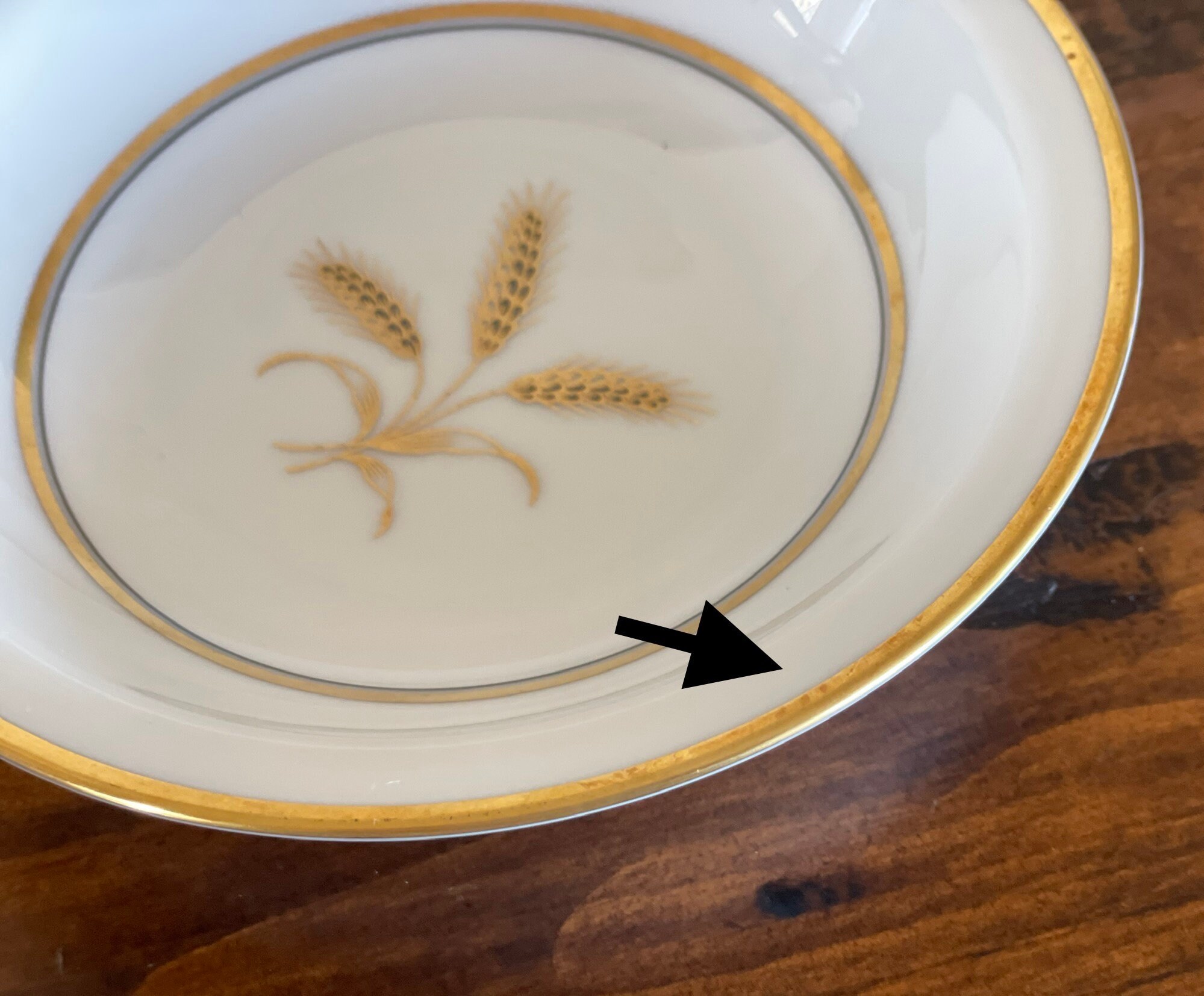 Vintage Rosenthal Bountiful 5 Inch Fruit Side Dish Sauce Bowl Wheat ...