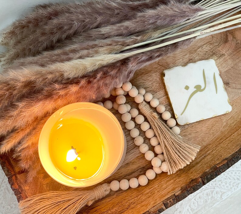 Arabic Coasters Arabic Calligraphy Coasters NOT A SET | Etsy