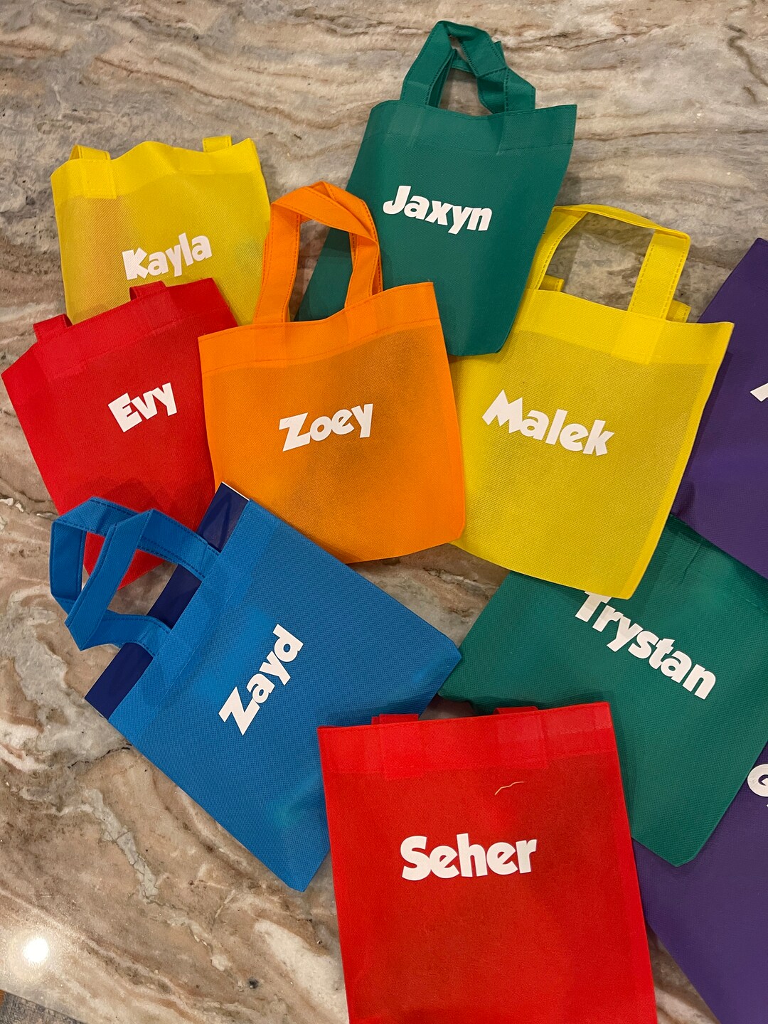 Personalized Favor Bags for Birthday Parties, Personalized Bags for ...