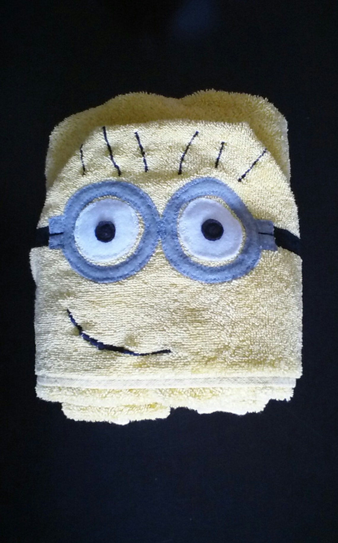 Minion Hooded Bath Towel - Etsy