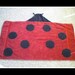 Ladybug Hooded Towel - Etsy
