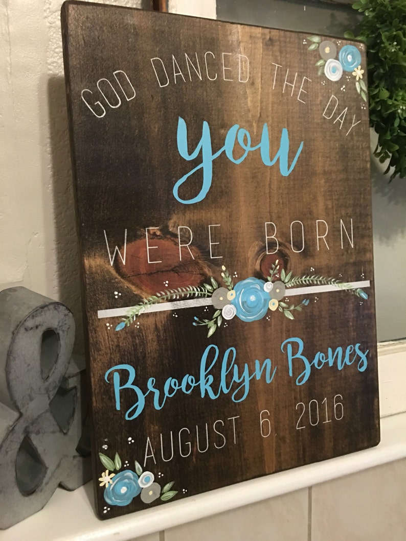 God Danced The Day You Were Born Nursery Decor Gift For Etsy god-danced-the-day-you-were-born-nursery-decor-gift-for-etsy