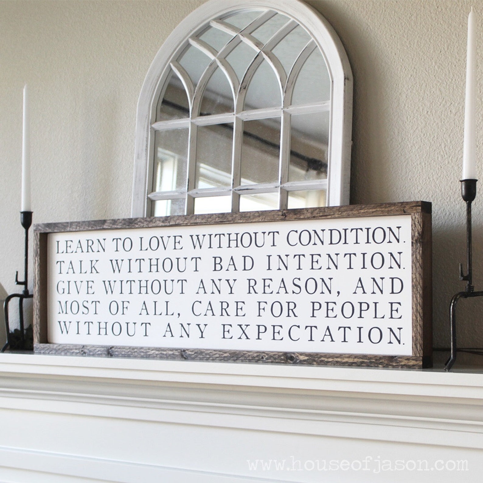 Entryway Sign Hand Painted Sign Wood Signs Inspirational - Etsy