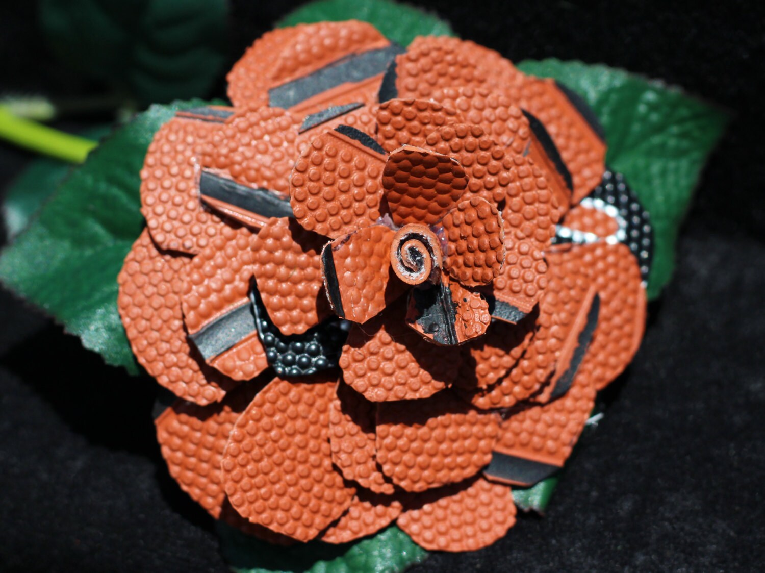 Basketball Rose in Full Bloom | Etsy