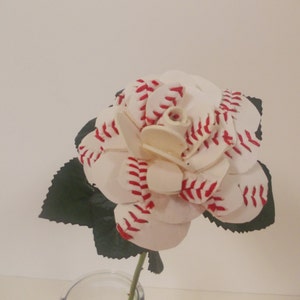 Baseball Rose in Full Bloom - Etsy
