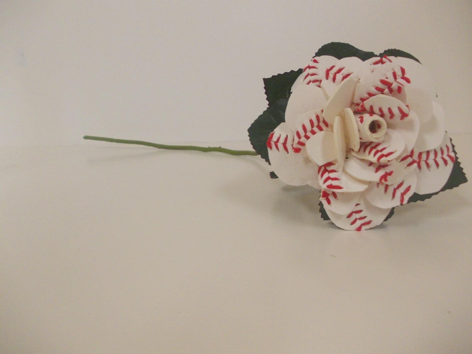Baseball Rose in Full Bloom - Etsy