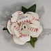 Charmed Baseball Wrist Corsage/silver - Etsy