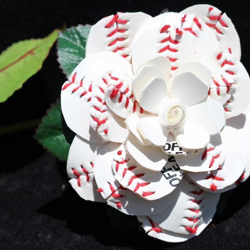 Baseball Flowers - Etsy