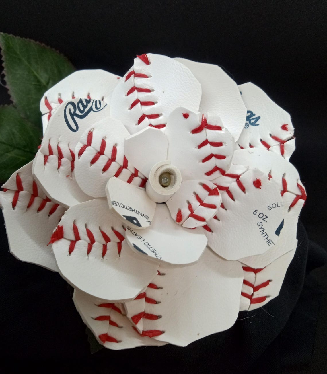 Baseball Rose in Full Bloom - Etsy