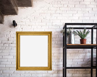 Framed Dry Erase Board - With Antique Gold Finish Frame - Etsy