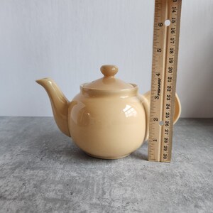 Vintage Old Amsterdam Porcelain 2 Cup Teapot, Beige 4.5 Retro Teapot ...