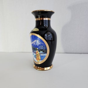 Japanese 6" Chokin Art Geisha Porcelain Vase With 24K Gold Accents - Etsy