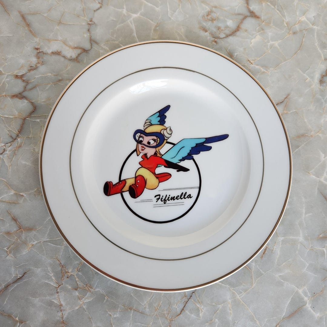 WASP Fifinella Pilot Plate Commemorative WWII Airforce Memorabilia - Etsy