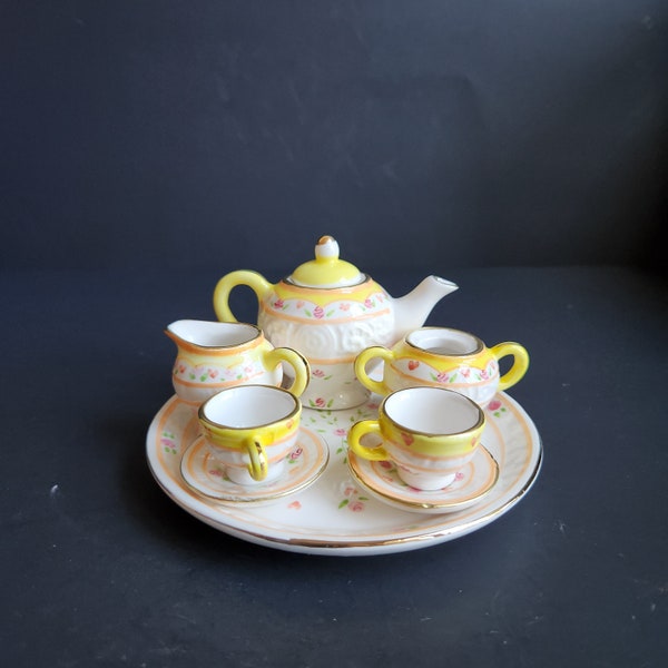 Tiny Tea Set - Etsy