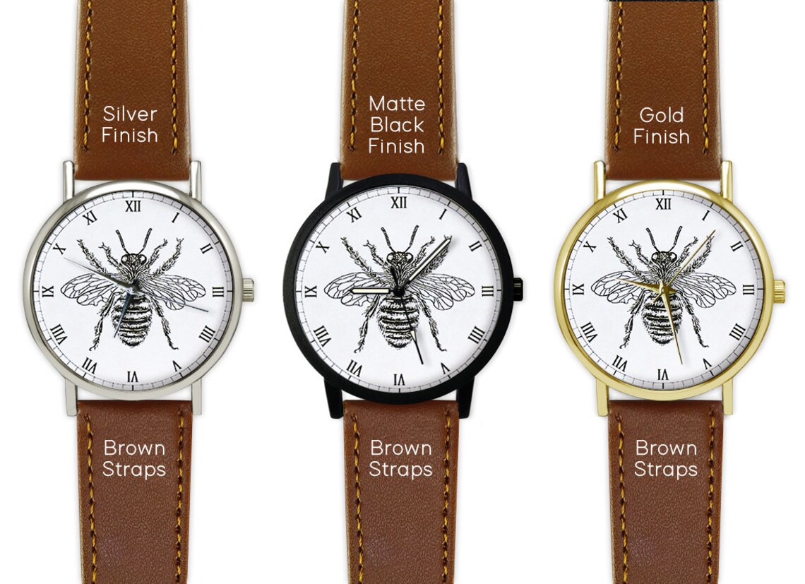 Vintage Honey Bee Watch Insect Watch Unisex Ladies Watch - Etsy