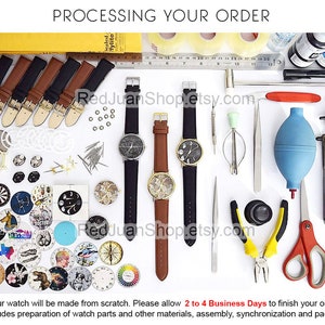 Vintage Giraffe Watch | Safari | Africa | Classic Style Leather Watch ...